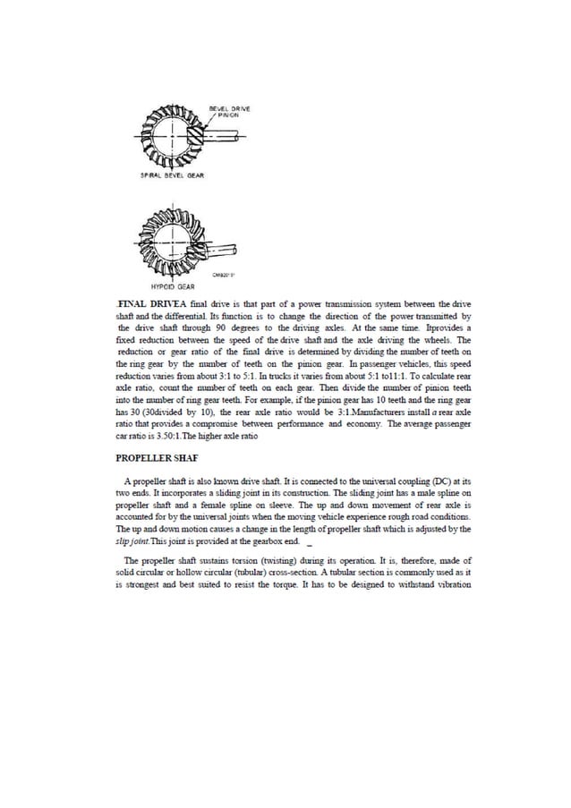 Automobile Engineering Lecture Notes