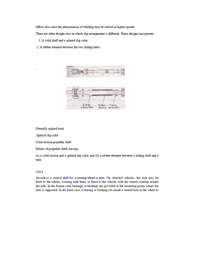 Automobile Engineering Lecture Notes