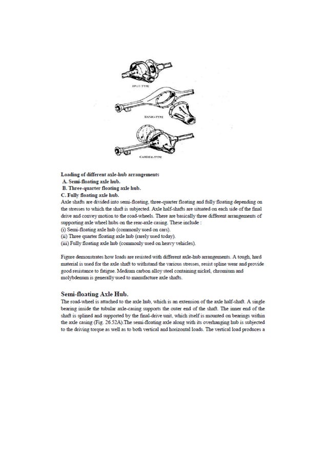 Automobile Engineering Lecture Notes