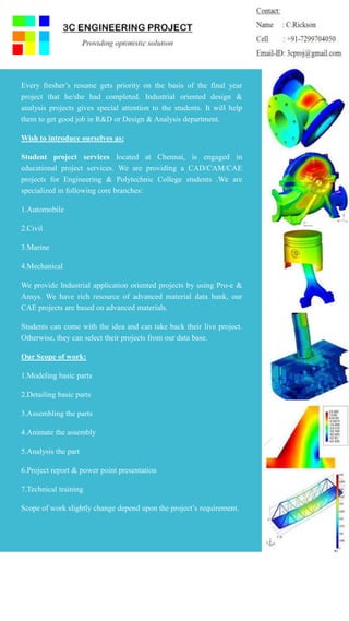 Automobile engineering projects | PPTX