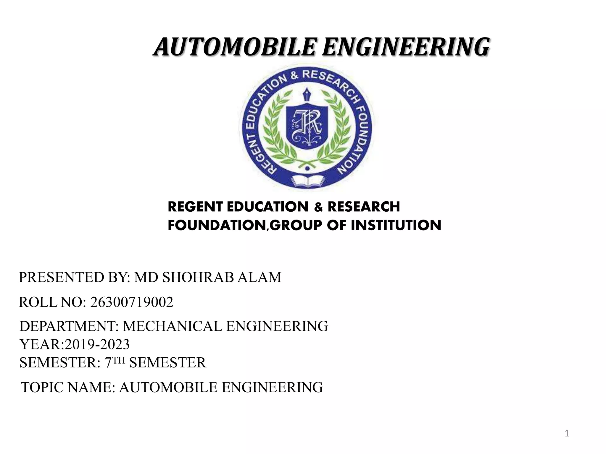 Automobile Engineering.ppt
