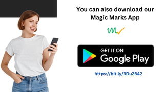 Magic Marks: Empowering Automobile Engineering Learning - PPT Inside | PDF