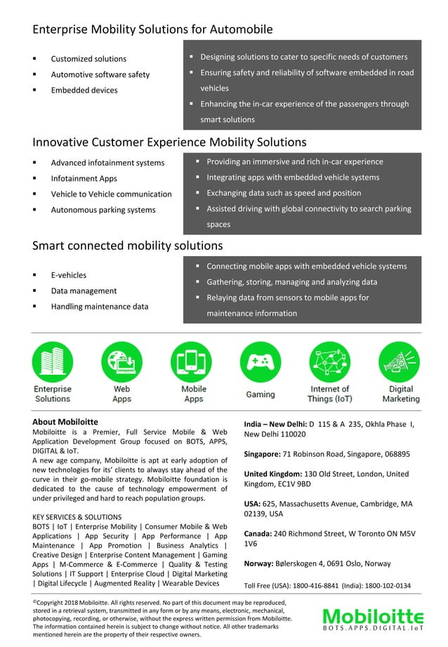 Automobile Mobiloitte | PDF