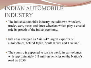 Automobile Industry | PPTX