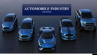 Automobile industry analysis | PPT