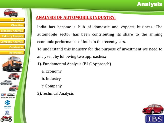 Automobile Industry Analysis Jitendra Shekhar | PPTX