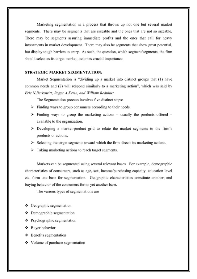 Automobile industry project report | DOC