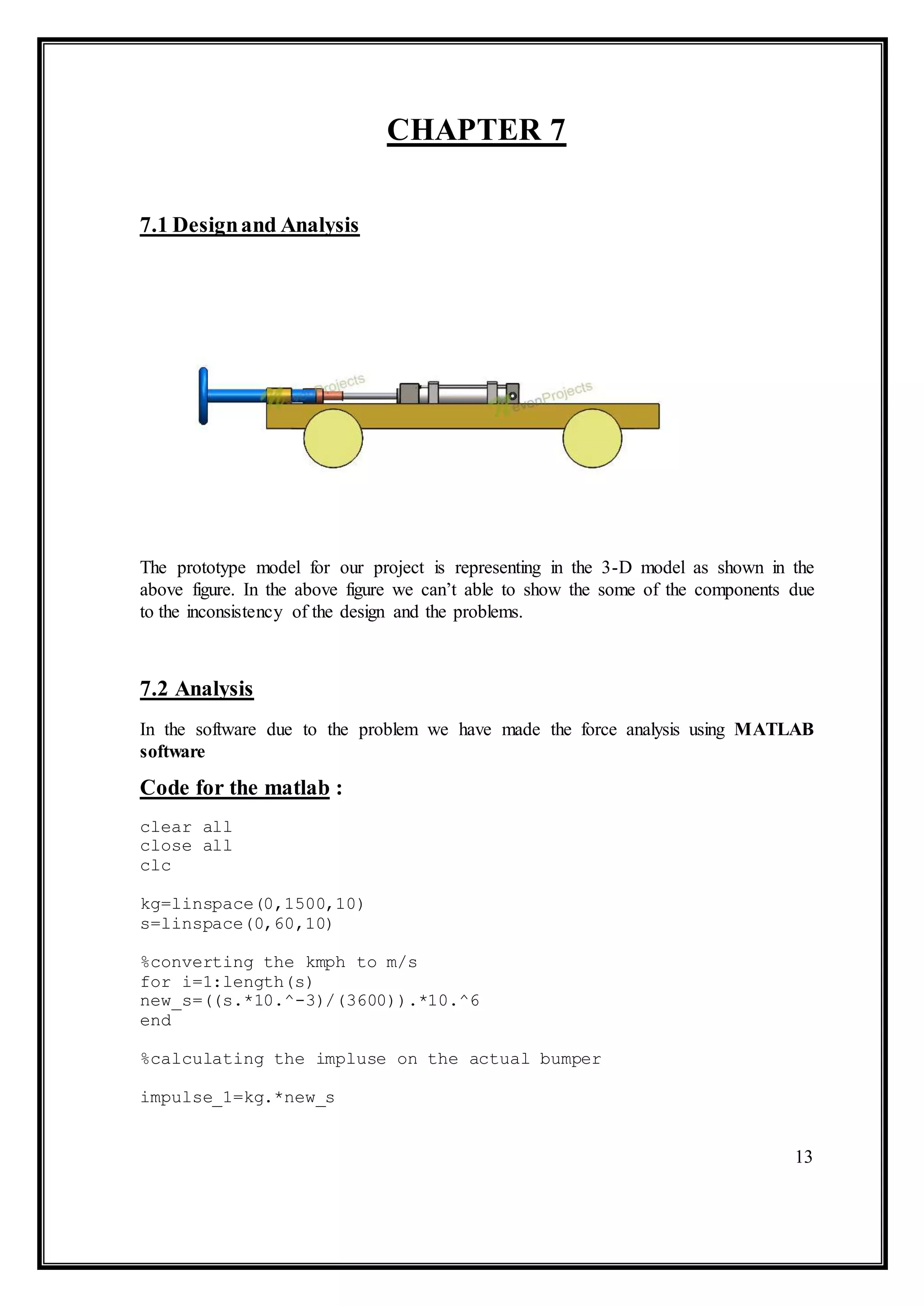 Automobile projects report | DOCX
