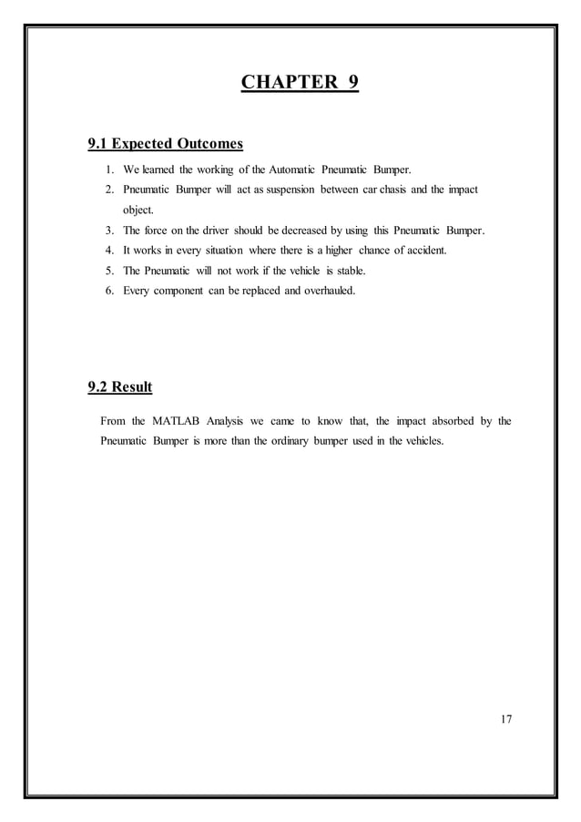 Automobile projects report | DOCX