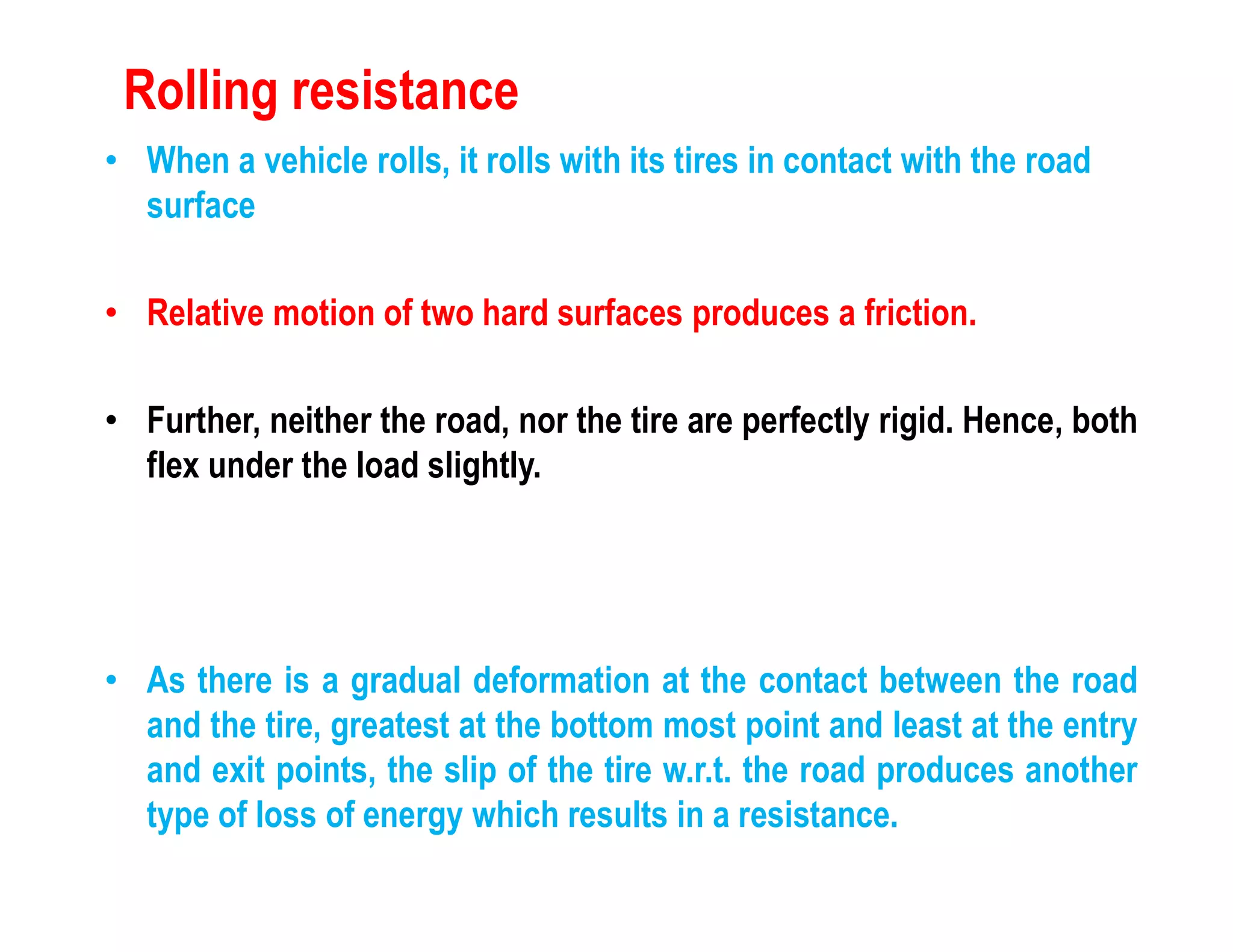 Automobile resistance to motion | PDF