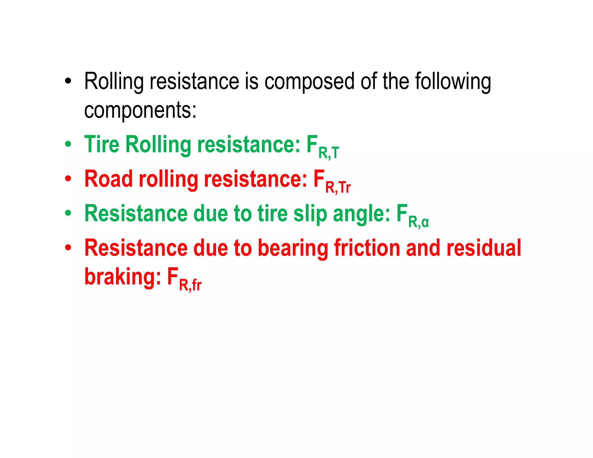 Automobile resistance to motion | PDF