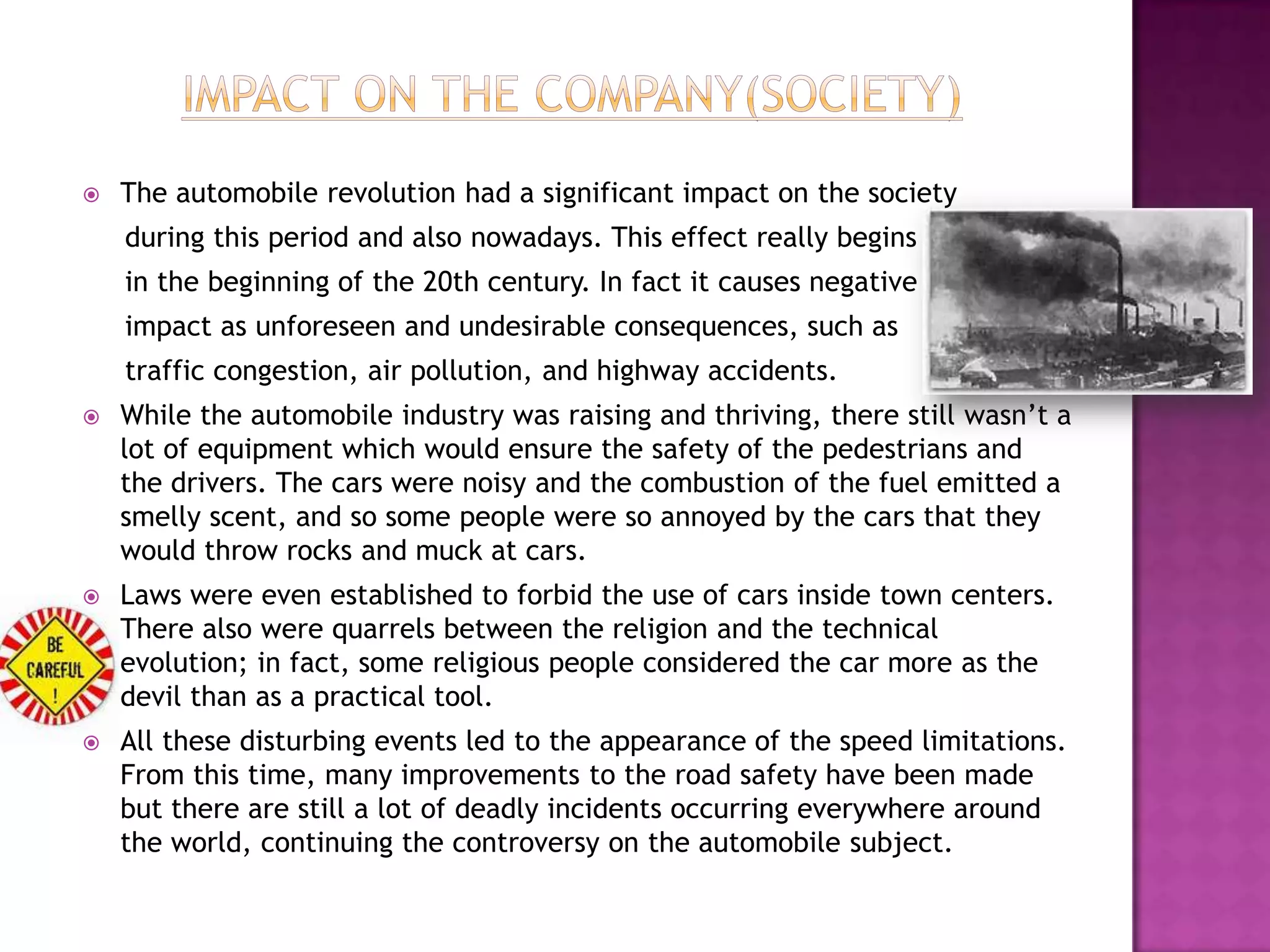 Automobile revolution | PPTX