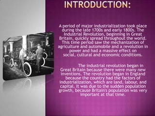Automobile revolution | PPTX
