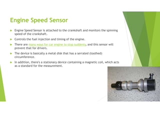 Sensing and Monitoring Systems: Automobiles | PPT