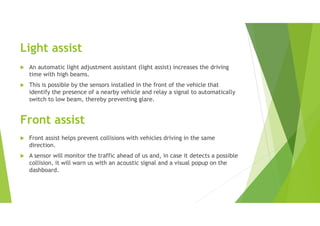 Sensing and Monitoring Systems: Automobiles | PPT