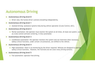 Sensing and Monitoring Systems: Automobiles | PPT
