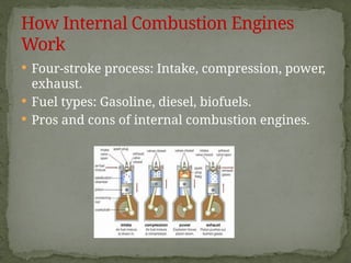 Presentation on Automobiles (with animations for low level) | PPT