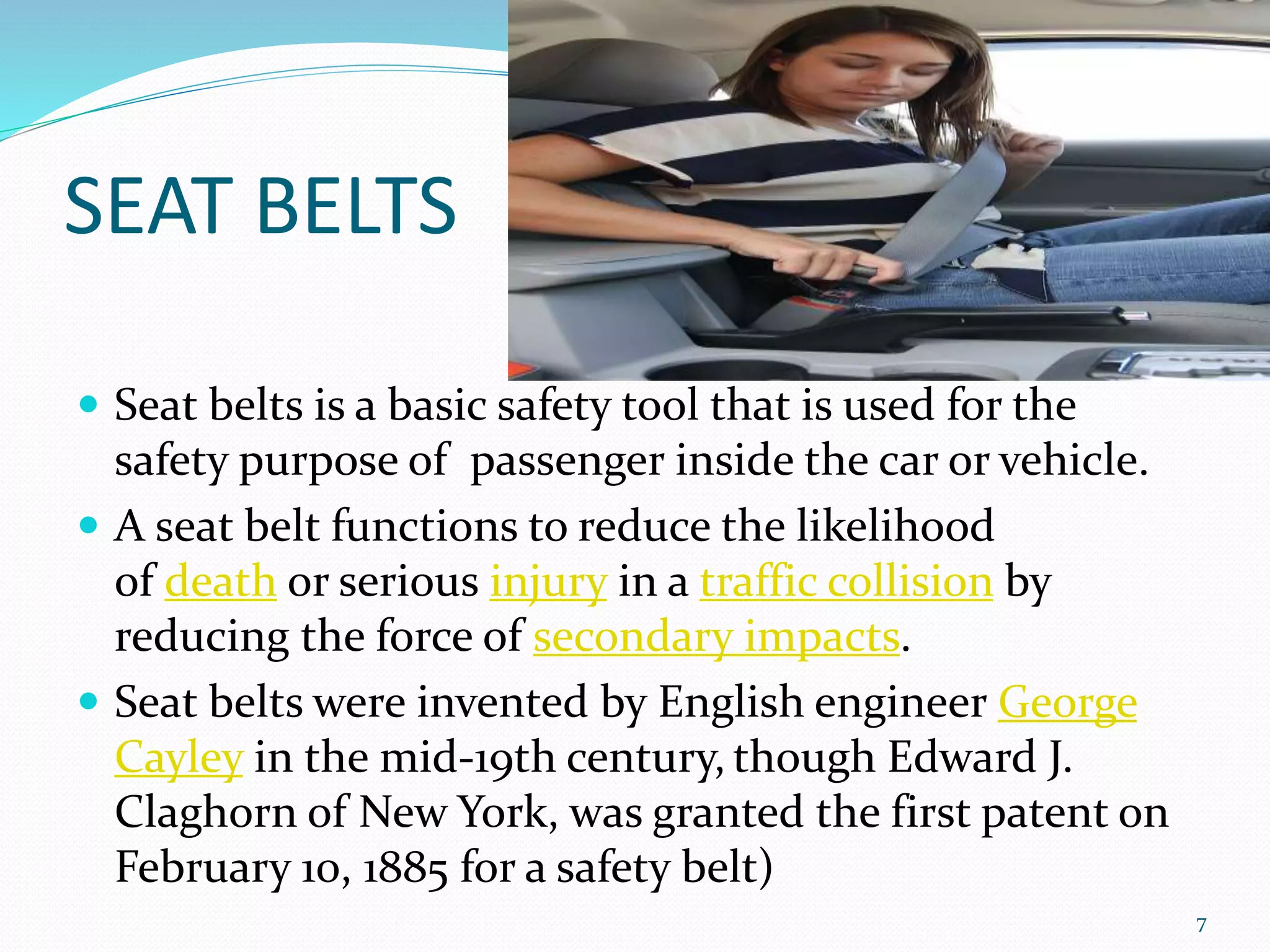 Automobile safety system | PPTX