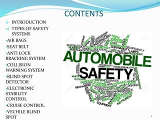 Automobile safety system | PPTX