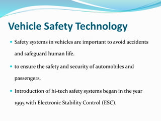 Automobile safety system | PPTX
