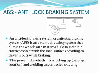 Automobile safety system | PPTX