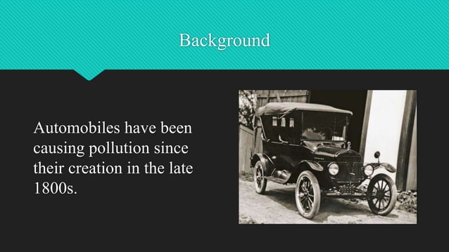 Automobiles Affecting Climate Change | PPTX | Automotive Industry ...