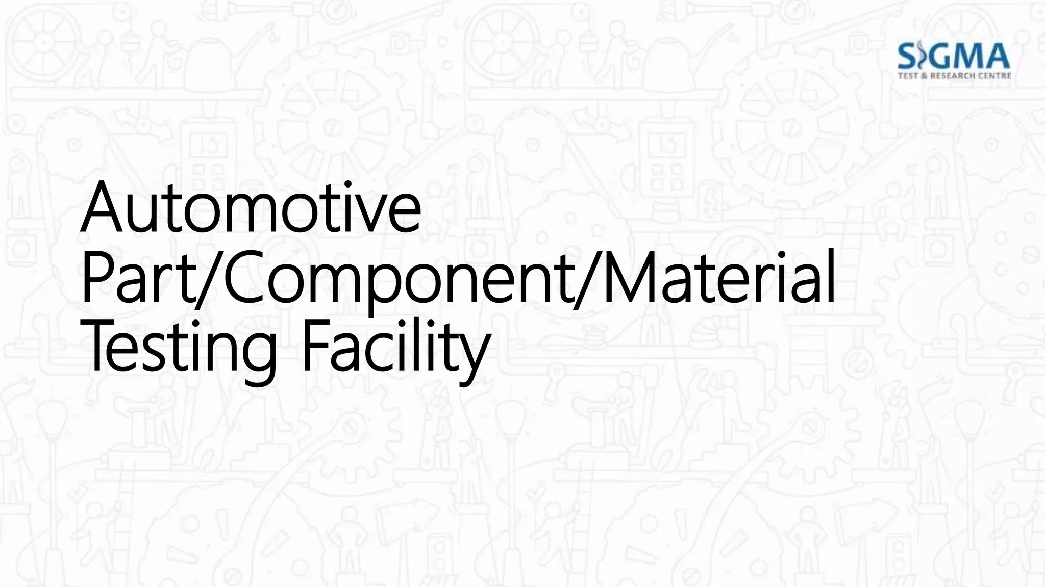 Automotive Parts Testing | PPTX