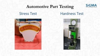 Automotive Parts Testing | PPTX