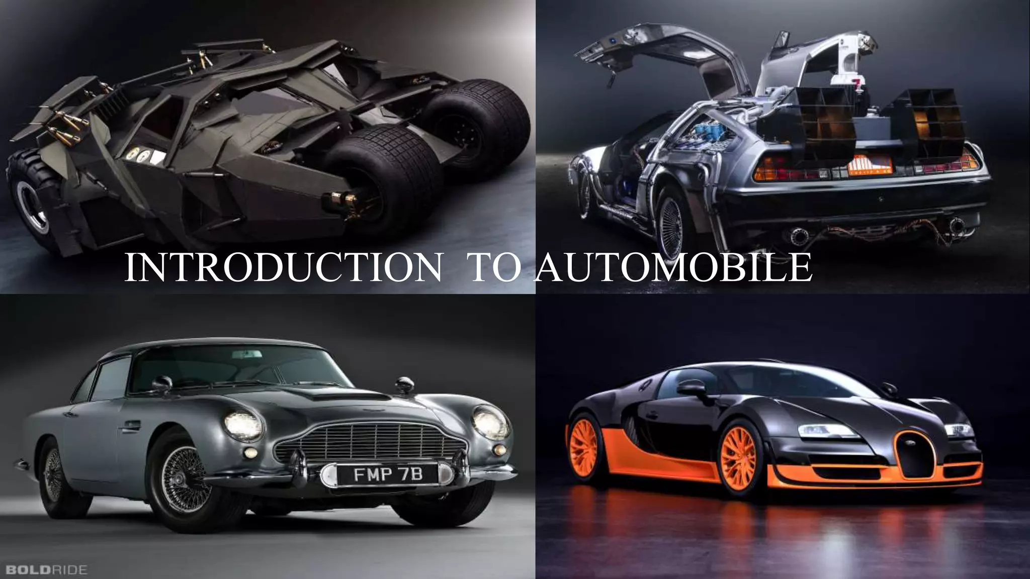Automobiles introduction | PPTX