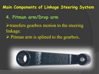 Automobiles steering systems | PPTX