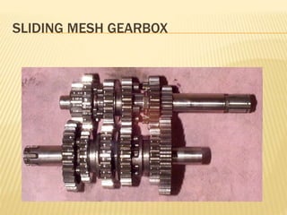Automobile transmission - Gear Box | PPTX