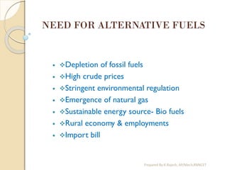 Automobile unit 5 alternate energy sources | PDF