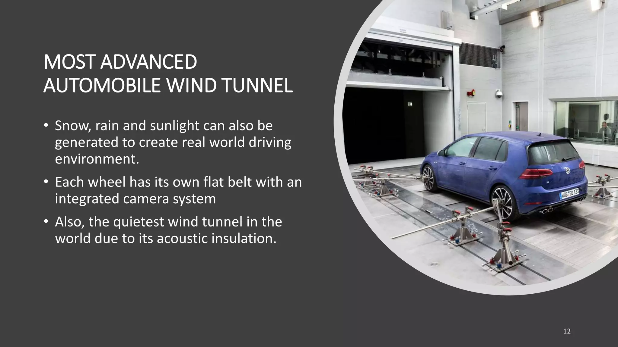 Automobile wind tunnels, icing tunnels,and propeller tunnels | PPTX