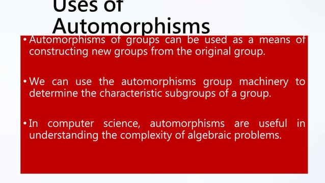 AUTOMORPHISMS With Examples.pptx