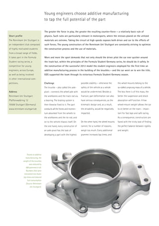 Easing to victory – the Rennteam Uni Stuttgart wins the Formula Student ...