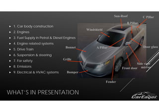 Automotive engineering - How cars work | PDF