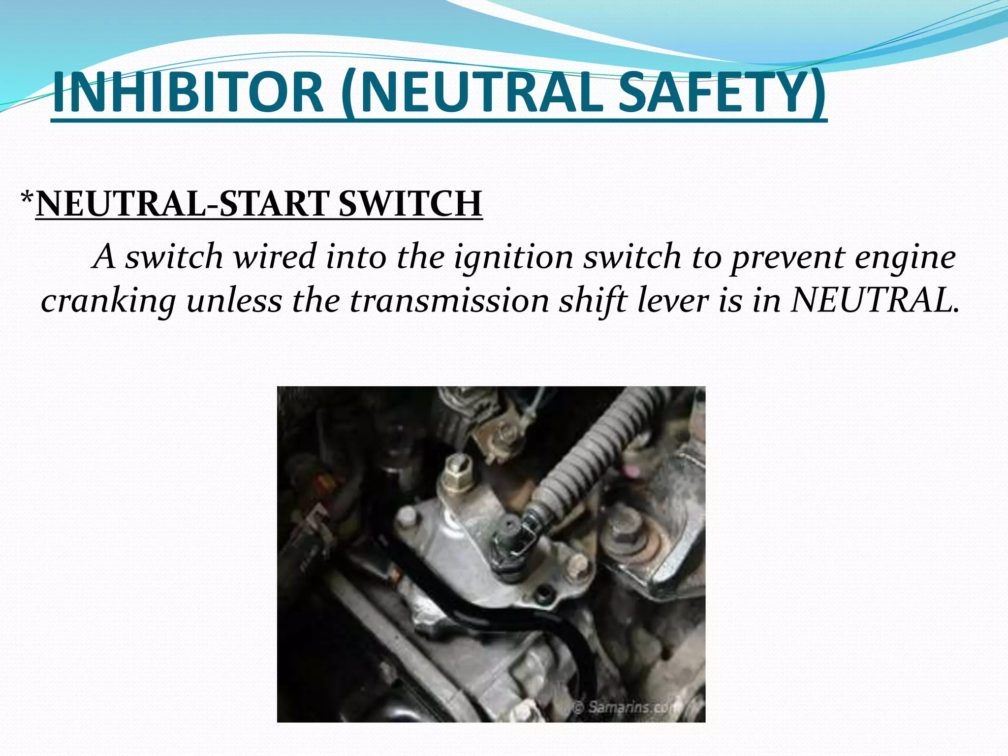 Automotive starting system. | PPTX