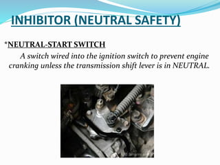 Automotive starting system. | PPTX