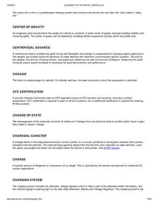 Automotive acronyms | PDF