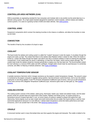 Automotive acronyms | PDF