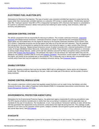 Automotive acronyms | PDF