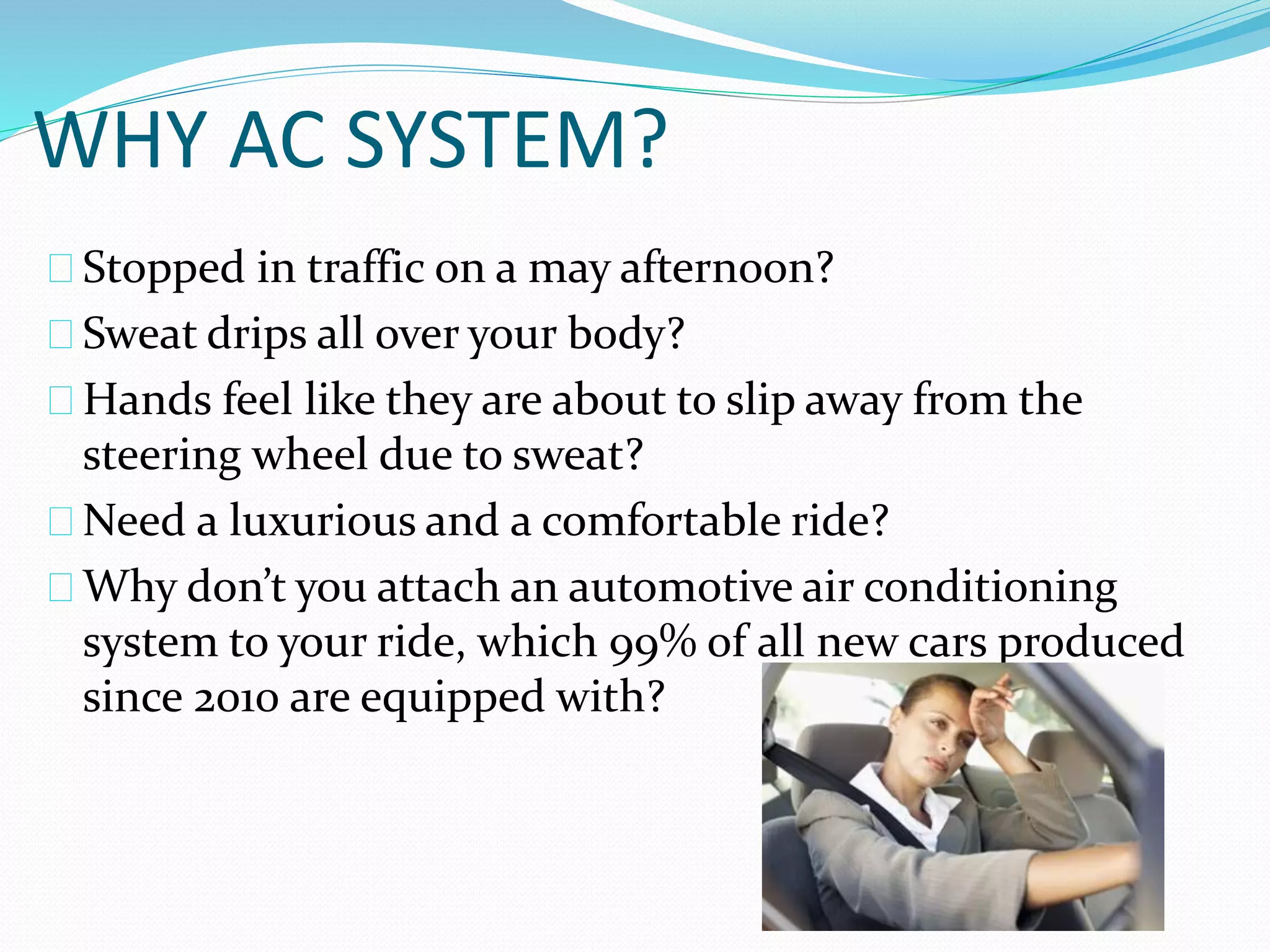 Automotive Air Conditioning systems | PPTX