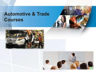 Automotive and Trade Courses in Melbourne | PPT