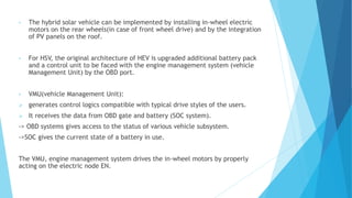 Automotive applications of solar energy | PPTX