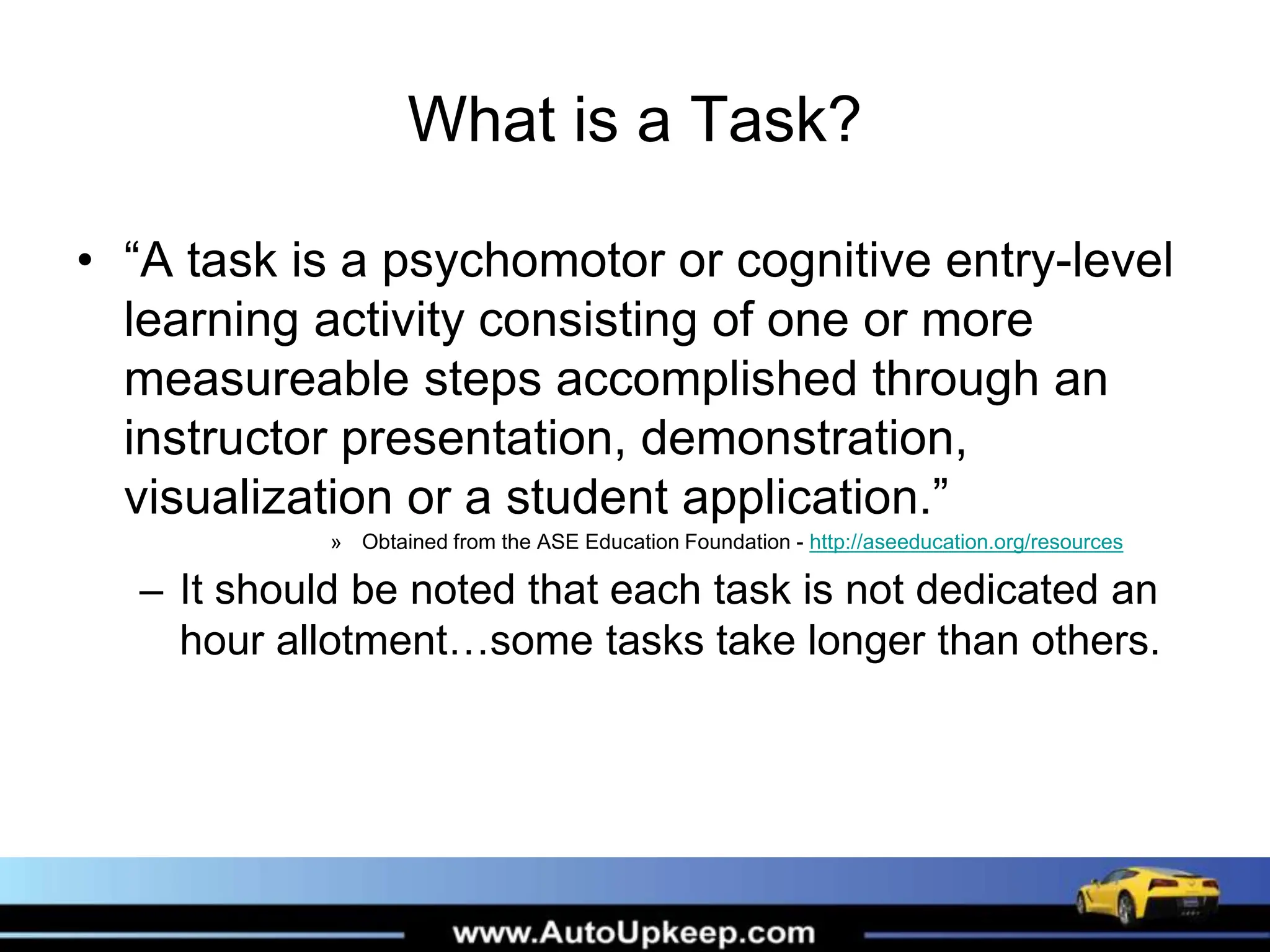 Basic Automotive Course, Theory, Principles and System | PPTX