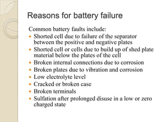 Automotive battery | PPTX