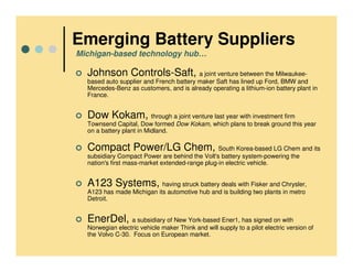 Automotive Battery Development | PDF