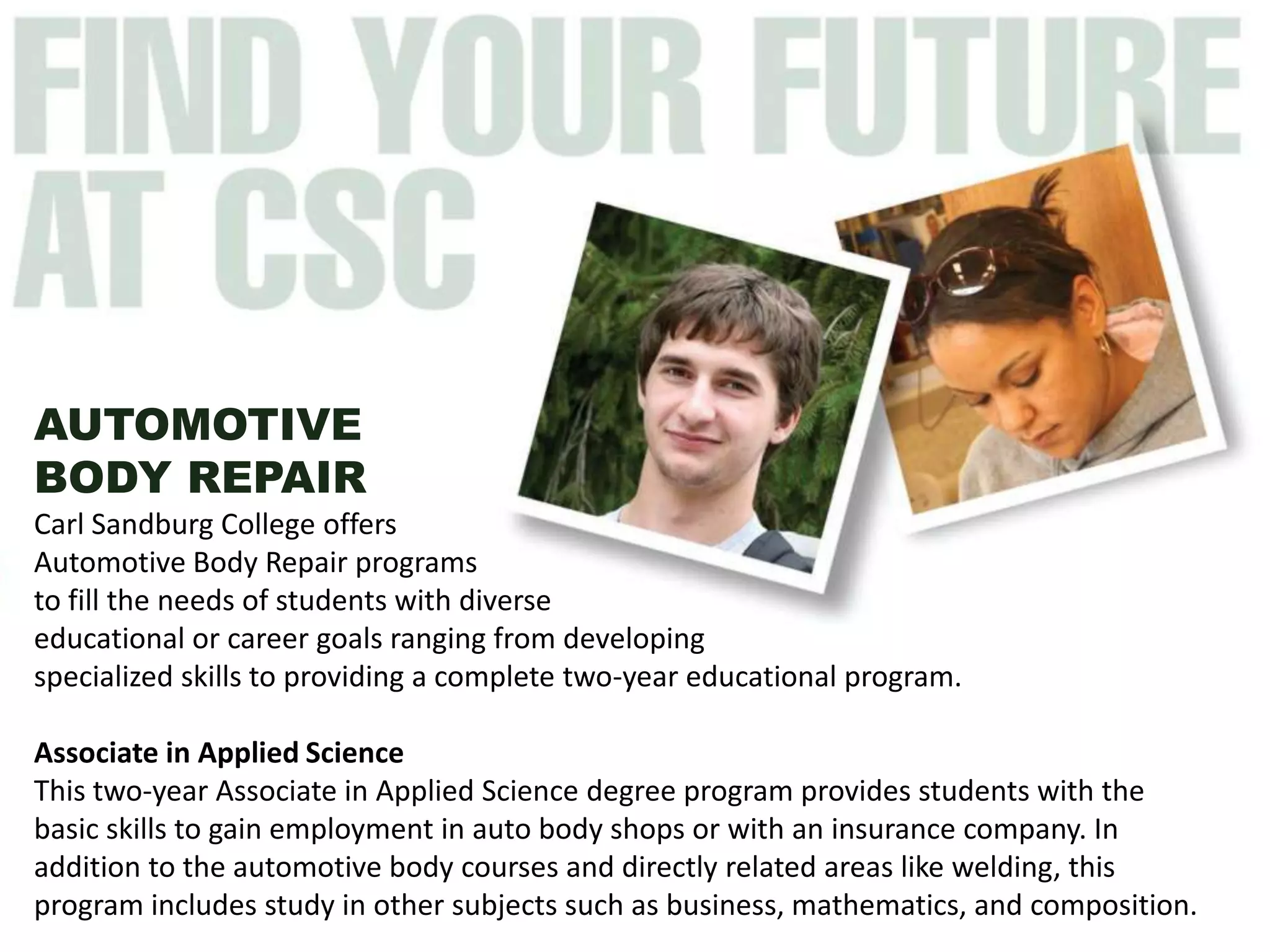 Automotive Body Repair | PPSX