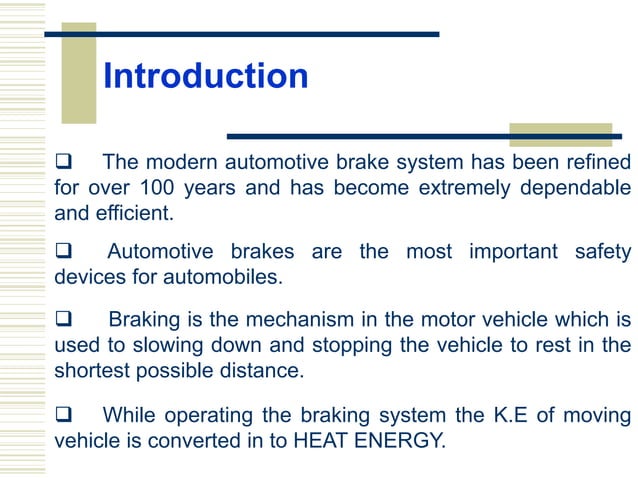 Automotive Brake System.ppt