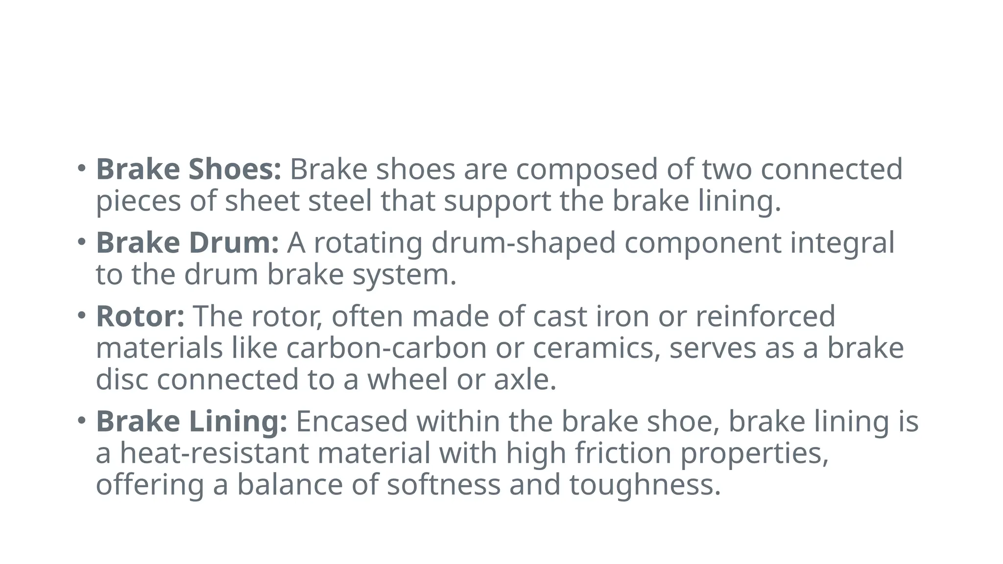 Automotive brake system FLI.pptx desarrollo | PPTX